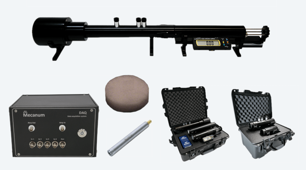 Impedance Tube | Mecanum | ASTM E1050 ASTM E2611 ISO 10534-2